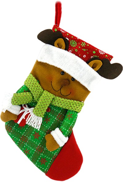 Dolity Noel Çorap Asılı Noel Tatili Şömine Ev Dekor Elk (Yurt Dışından) Dolity Noel Çorap Asılı Noel Tatili Şömine Ev Dekor Elk (Yurt Dışından)