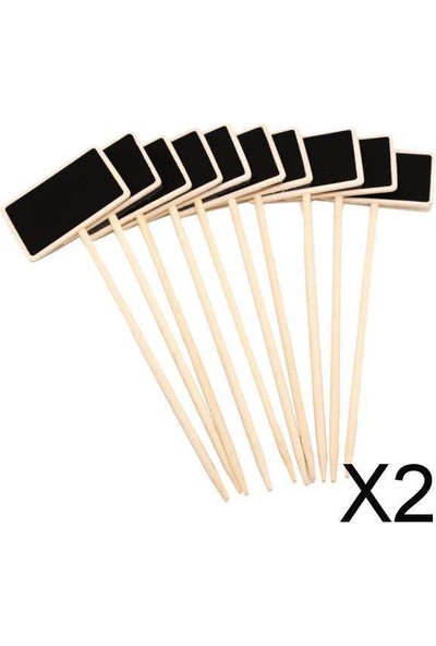 Kesoto 2'li 10 Adet Mini Ahşap Blackboard Kara Tahta Bitki Sopa Düğün Dekoru Etiketleri (Yurt Dışından) Kesoto 2'li 10 Adet Mini Ahşap Blackboard Kara Tahta Bitki Sopa Düğün Dekoru Etiketleri (Yurt Dışından)