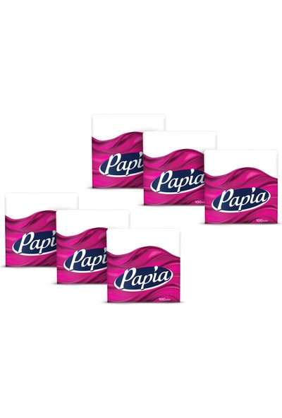Papia Peçete 6 x 100'lü