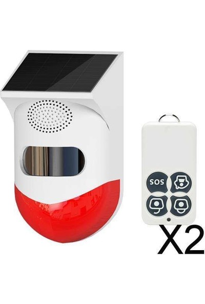 Kesoto 2 Adet Güneş Alarmı Loud Siren Açık Kablosuz Hareket Sensörü Dedektörü Ses Alarmı (Yurt Dışından) Kesoto 2 Adet Güneş Alarmı Loud Siren Açık Kablosuz Hareket Sensörü Dedektörü Ses Alarmı (Yurt Dışından)