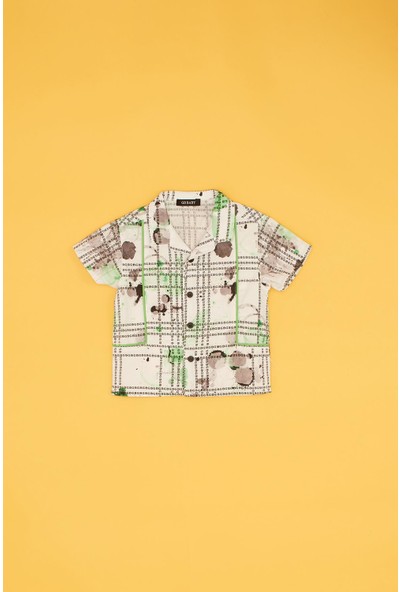 B&G Store Erkek Bebek Desenli Gömlek