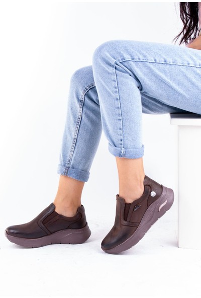 Mammamia Nubuk Deri Kadın Günlük Ayakkabı 338021K