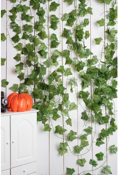 Casa Di Legno Dekoratif Yeşil Yapraklı Yapay Sarmaşık Üçgen Yaprak 230 Asma Yaprağı Casa Di Legno Dekoratif Yeşil Yapraklı Yapay Sarmaşık Üçgen Yaprak 230 Asma Yaprağı