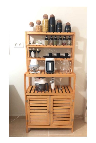 Gudy Wood Gudywood Ahşap Çok Amaçlı Mutfak Dolabı, Cafe/bar