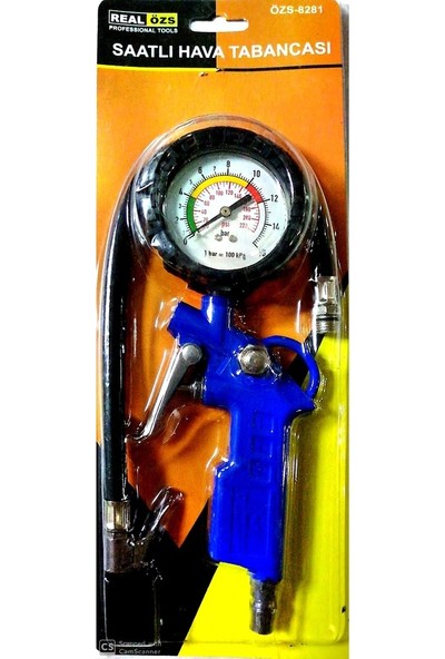 Mbois Real Özs ÖZS-8281 Basınç Göstergeli Saatli Hava Tabancası Lastik Şişirme Mbois Real Özs ÖZS-8281 Basınç Göstergeli Saatli Hava Tabancası Lastik Şişirme