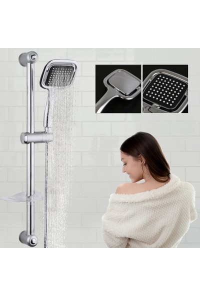 Xolo Kare Sürgülü Hareketli Banyo Üst Takım Kardelen Duş Seti Xolo Kare Sürgülü Hareketli Banyo Üst Takım Kardelen Duş Seti