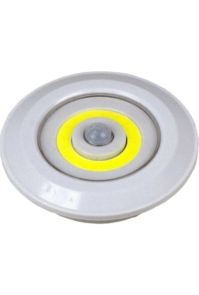 Aplik Smart Sensörlü Cob Ledli 3m Bantlı Pilli Kablosuz Lamba Aplik Smart Sensörlü Cob Ledli 3m Bantlı Pilli Kablosuz Lamba