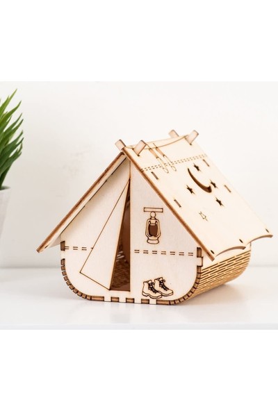 Hüma Çocuk Genç Odası Için Doğal Ahşap Mdf 3D Puzzle Lazer Kesim Kamp Çadırı - Ev Abajur - Masa Lambası Hüma Çocuk Genç Odası Için Doğal Ahşap Mdf 3D Puzzle Lazer Kesim Kamp Çadırı - Ev Abajur - Masa Lambası