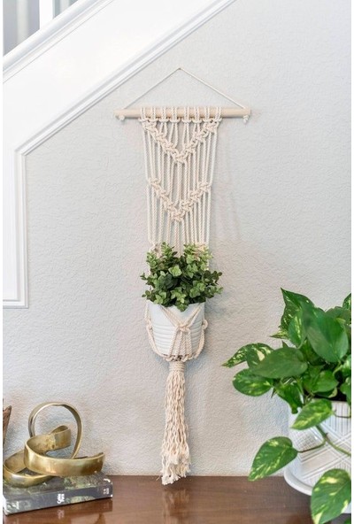 Knott With Love Makrome Saksılık