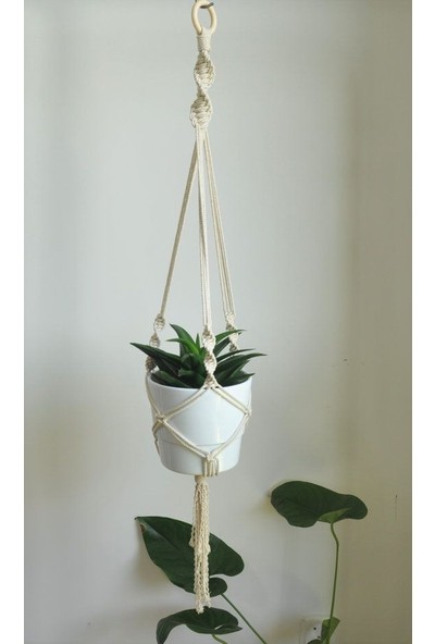 Knott With Love Makrome Saksılık