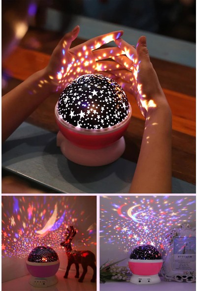 Trendpoint Dönen Renkli Star Master Yıldızlı Gökyüzü Projeksiyon Gece Lambası Masa Lambası Trendpoint Dönen Renkli Star Master Yıldızlı Gökyüzü Projeksiyon Gece Lambası Masa Lambası