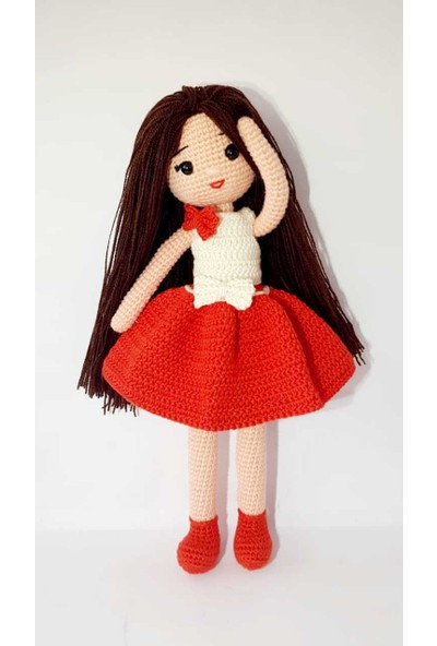 Toys City Hira Bebek Organik Örgü Oyuncak