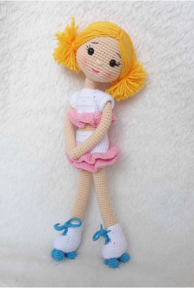 Toys City Patenli Kız Organik Örgü Oyuncak Toys City Patenli Kız Organik Örgü Oyuncak