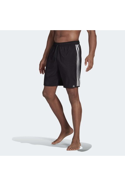 Adidas Classic-Length 3-Stripes Erkek Siyah Mayo Şort (GQ1103) Adidas Classic-Length 3-Stripes Erkek Siyah Mayo Şort (GQ1103)
