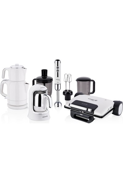 Korkmaz Vanilya 14 Parça Elektro Set Korkmaz Vanilya 14 Parça Elektro Set