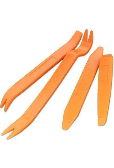 Robada Oto Teyp Torpido Kapı Cam Konsol Sökme Aparatı Seti 4 Parça