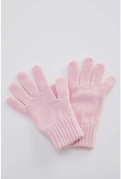 DeFacto Kız Çocuk Triko Eldiven V1290A621WN DeFacto Kız Çocuk Triko Eldiven V1290A621WN