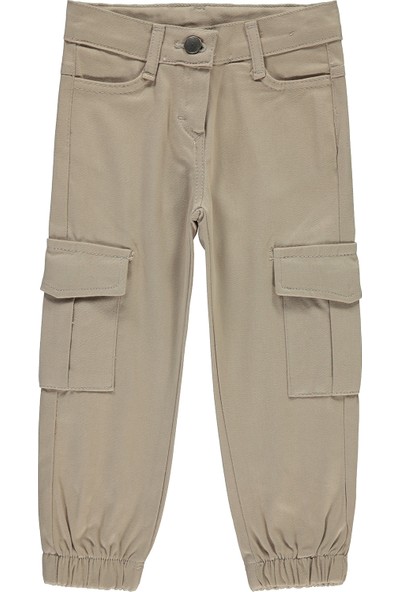 Civil Girls Kız Çocuk Pantolon 2-5 Yaş Bej