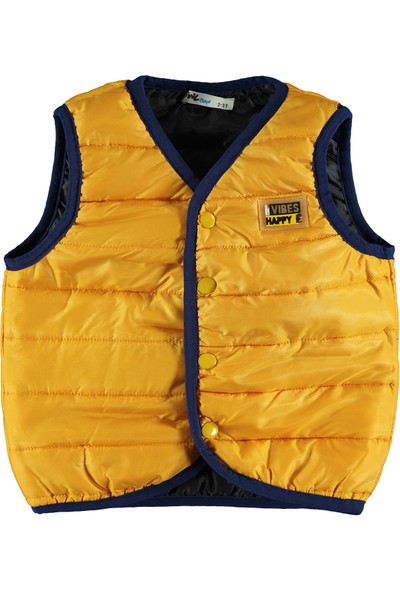 Civil Boys Erkek Çocuk Yelek 2-5 Yaş Hardal
