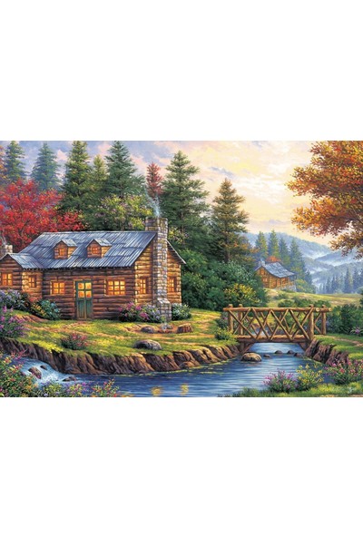 Art Puzzle Yükseklerde Sonbahar 260 Parça Yapılmış Puzzle(48 x 34 Cm)