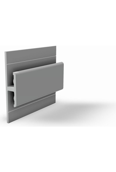 Nsp Alüminyum Kompozit H Profil 4 mm x 300 cm Mat Saten
