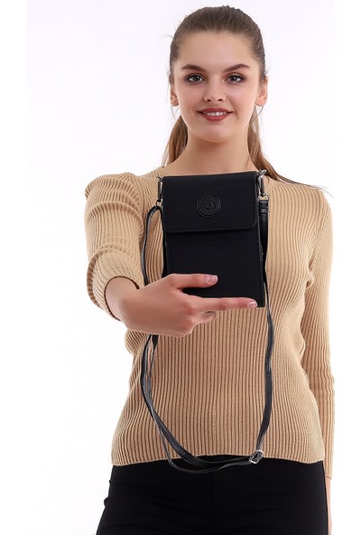 Petek Karnaval Kadın Krinkıl Kumaş Cüzdan Çanta