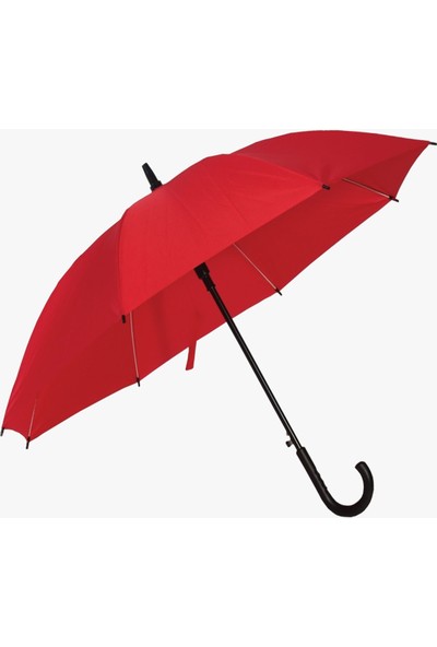 Kangaroo Otomatik Kırmızı 8 Telli Fiber Baston Şemsiye Kangaroo Otomatik Kırmızı 8 Telli Fiber Baston Şemsiye