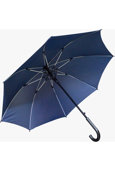 Kangaroo Otomatik 8 Telli Lacivert Baston Fiber Şemsiye Kangaroo Otomatik 8 Telli Lacivert Baston Fiber Şemsiye