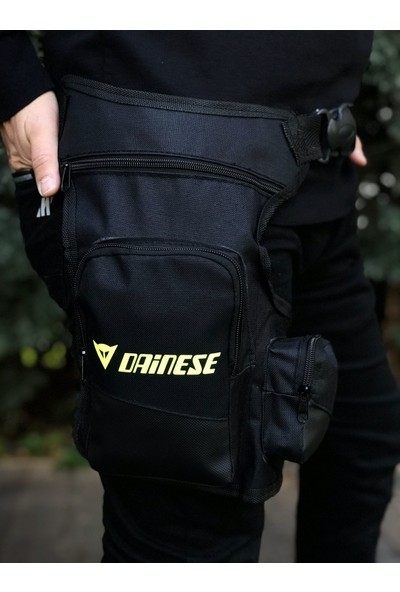 Motobros Motosiklet Dainese Bacak Çantası Bel Çantası