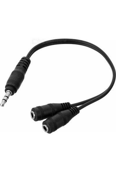 Alfais 4822 Kulaklık Çoklayıcı Ayırıcı 3.5 mm Stereo Splitter Switch Kablosu Alfais 4822 Kulaklık Çoklayıcı Ayırıcı 3.5 mm Stereo Splitter Switch Kablosu