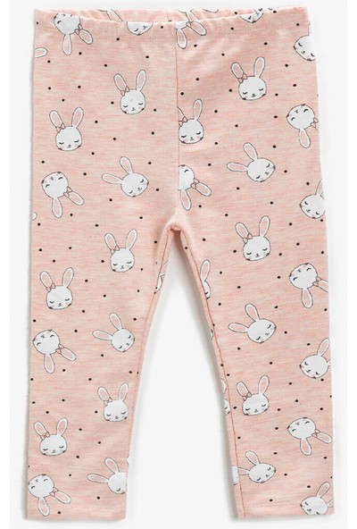 Koton Kedi Baskili Tayt