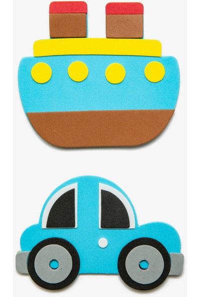 Koton Kadın Eva Sticker Araba&Gemi Koton Kadın Eva Sticker Araba&Gemi