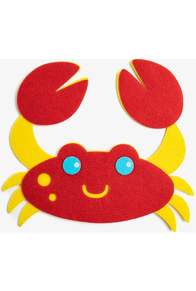 Koton Yengeç Figürlü Keçe Duvar Süsü