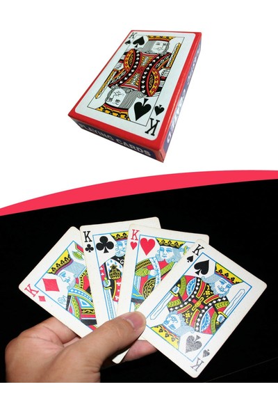 Maomao Plastik Iskambil Kağıdı Iskambil Destesi (52+2) Maomao Plastik Iskambil Kağıdı Iskambil Destesi (52+2)