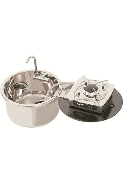 Can Yuvarlak Evyeli Musluklu Ocak LC1702 Can Yuvarlak Evyeli Musluklu Ocak LC1702