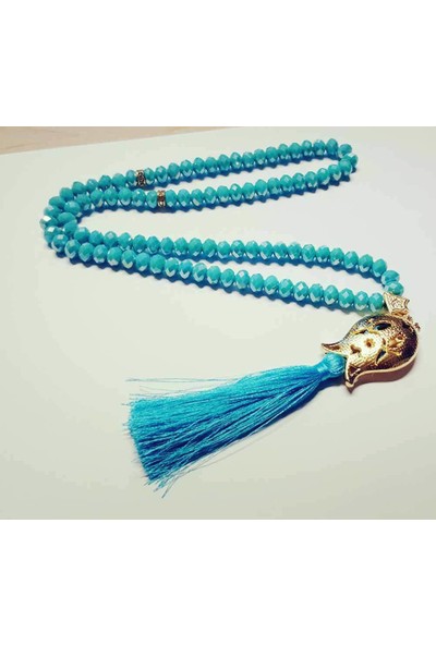 Ceyyiz Çeyizlik Hediyelik 8 mm Kristal Taşlı Tesbih