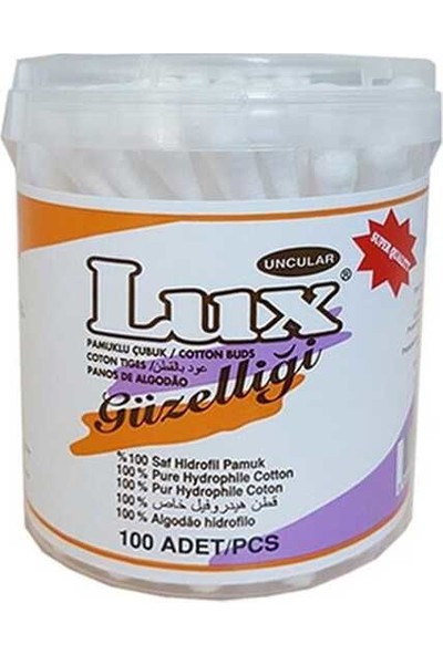 Lux Kulak Çubuğu 100 Lü Lux Kulak Çubuğu 100 Lü
