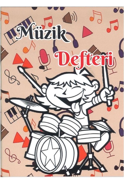Gürmat Müzik Defteri Büyük Boy A4 40 Yaprak Karton Kapak Sol Anahtarlı Kareli Müzik Defteri 1 Adet Gürmat Müzik Defteri Büyük Boy A4 40 Yaprak Karton Kapak Sol Anahtarlı Kareli Müzik Defteri 1 Adet