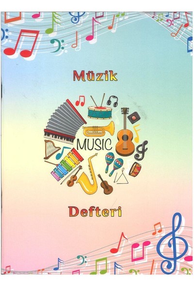 Gürmat A4 Karton Kapak Sol Anahtarlı Kareli Büyük Boy Müzik Defteri 40 Yaprak Gürmat A4 Karton Kapak Sol Anahtarlı Kareli Büyük Boy Müzik Defteri 40 Yaprak