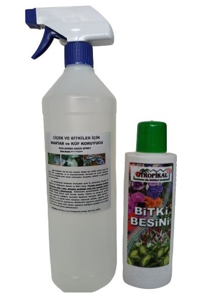Armenbotanik Çiçek ve Bitkiler Için Mantar ve Küf Koruyucu 1000 ml + Bitki Besini Hediyeli Armenbotanik Çiçek ve Bitkiler Için Mantar ve Küf Koruyucu 1000 ml + Bitki Besini Hediyeli
