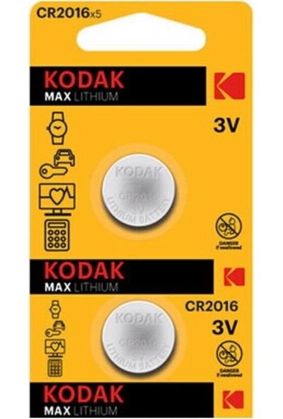 Kodak Pil Cr 2016 Baskül Pili Tartı Pili Terazi Bios Para Pili Kumanda Pili 1 Paket 2 Li Kodak Pil Cr 2016 Baskül Pili Tartı Pili Terazi Bios Para Pili Kumanda Pili 1 Paket 2 Li