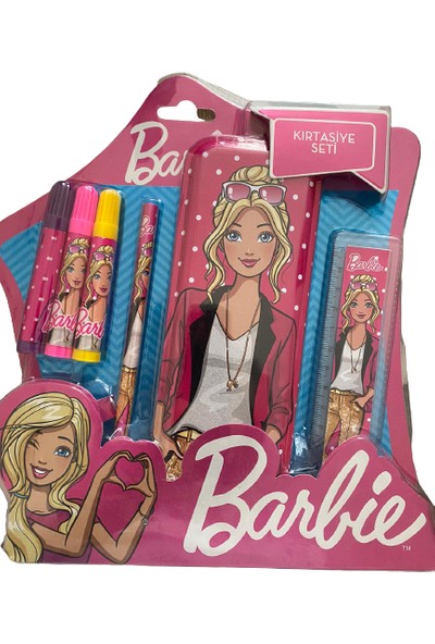Barbie Lisanslı Kırtasiye Seti Barbie Lisanslı Kırtasiye Seti