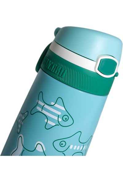 Uzspace Vagon Turkuaz 350 ml Shambo Matara VGN2051 Uzspace Vagon Turkuaz 350 ml Shambo Matara VGN2051