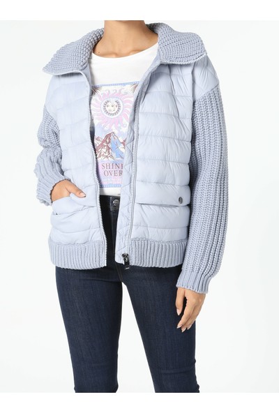 Colin's Mavi Kadın Mont