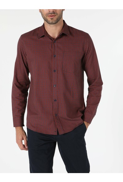 Colin's Turuncu Erkek Gömlek U.kol