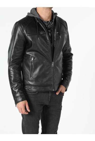 Colin's Siyah Erkek Mont Pu Colin's Siyah Erkek Mont Pu