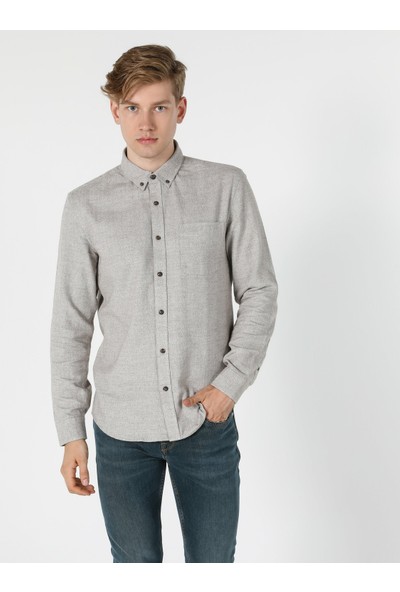 Colin's Beyaz Erkek Gömlek U.kol