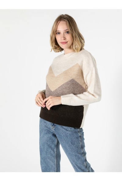 Colin's Çok Renkli Kadın Kazak