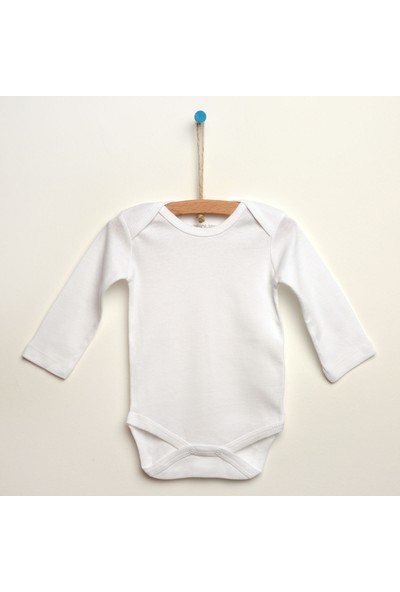Hello Baby Hellobaby Uzun Kol Bod, Beyaz, Yenidoğan