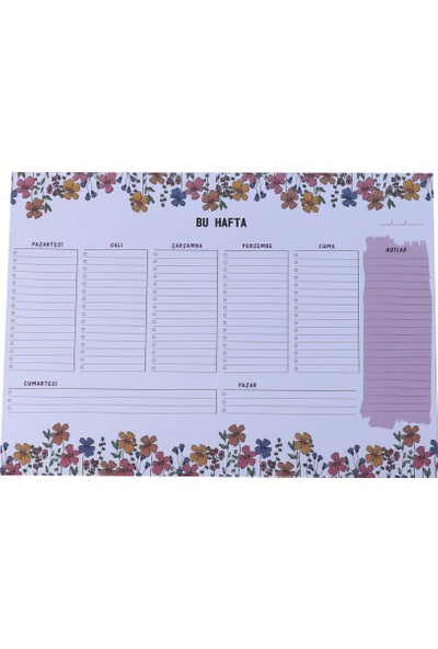 Pnar Designer Haftalık Planlayıcı, Günlük Planlayıcı Pnar Designer Haftalık Planlayıcı, Günlük Planlayıcı
